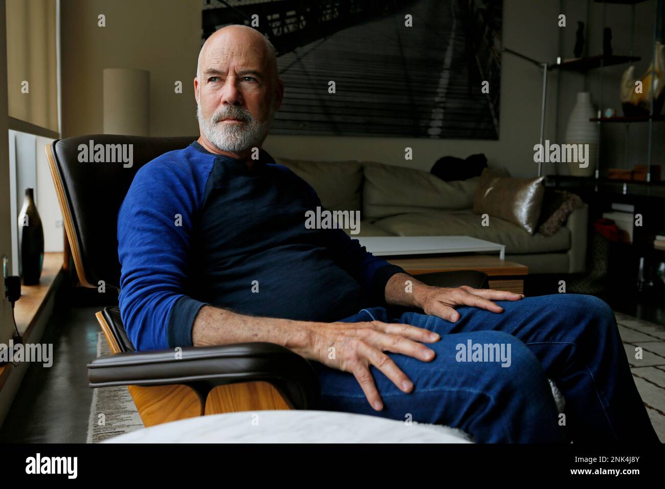 A portrait of Lawrence Russo at his home on Wednesday, May 8, 2019, in ...