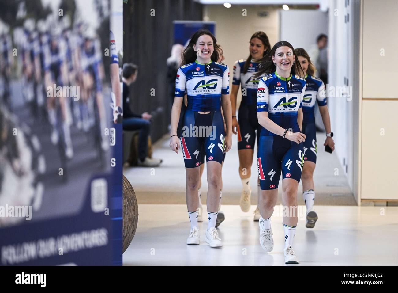 Brussels. 23/02/2023, AG Insurance - Soudal Quick-Step Febe Jooris ...