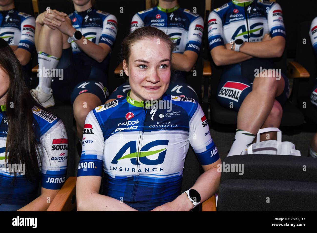 Brussels. 23/02/2023, AG Insurance - Soudal Quick-Step Julia Grégoire ...