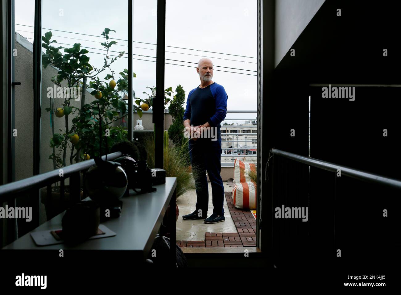 A portrait of Lawrence Russo at his home on Wednesday, May 8, 2019, in ...