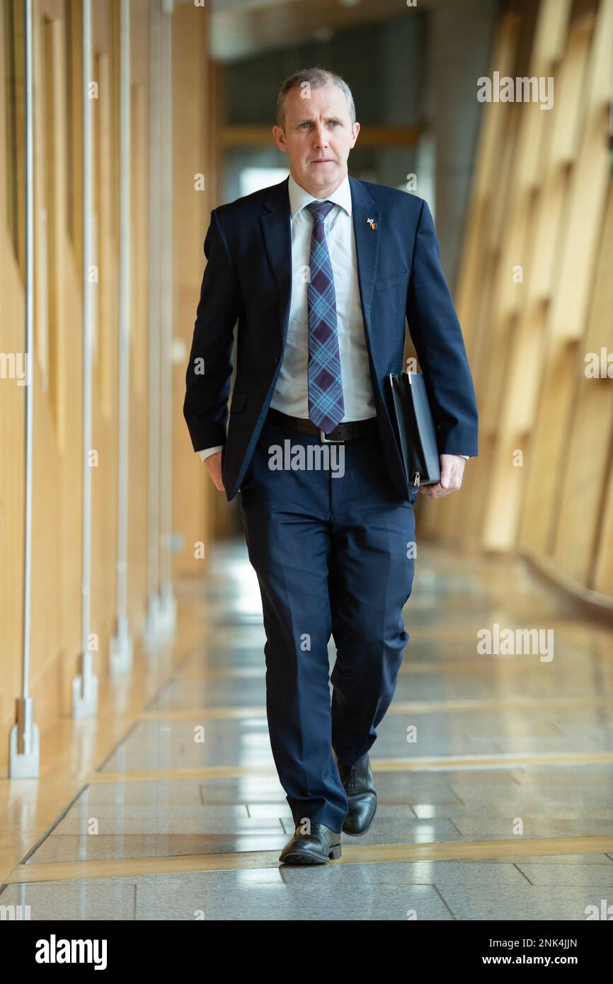 Edinburgh, Scotland, UK. 23rd Feb, 2023. PICTURED: Michael Mathieson ...