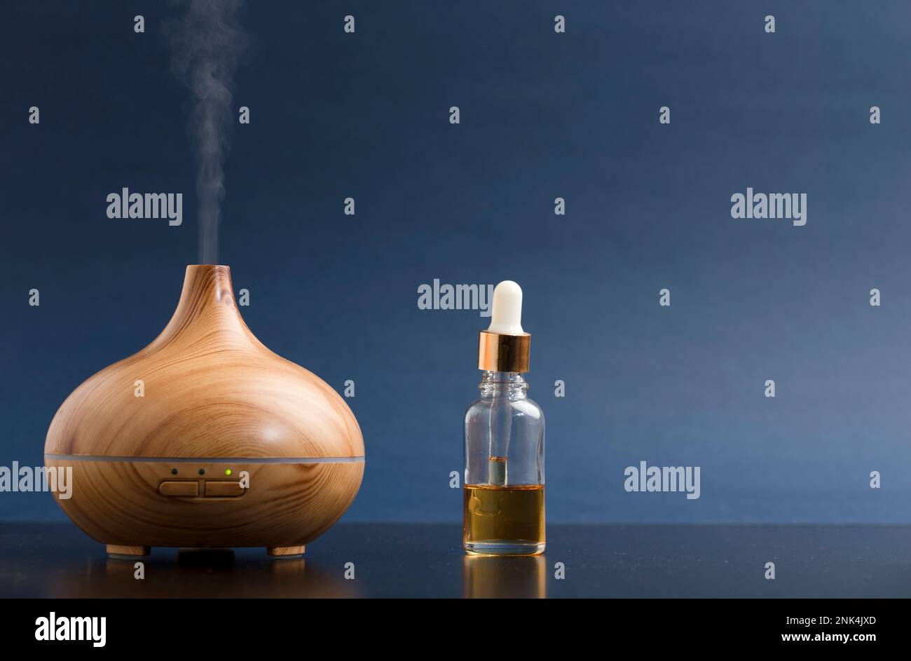 wooden air freshener with steam of natural essences with oil dispenser ...