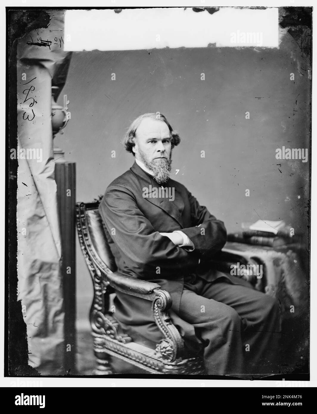 Portrait of Hon. Fernando Cortez Beaman, captured in the Library of ...