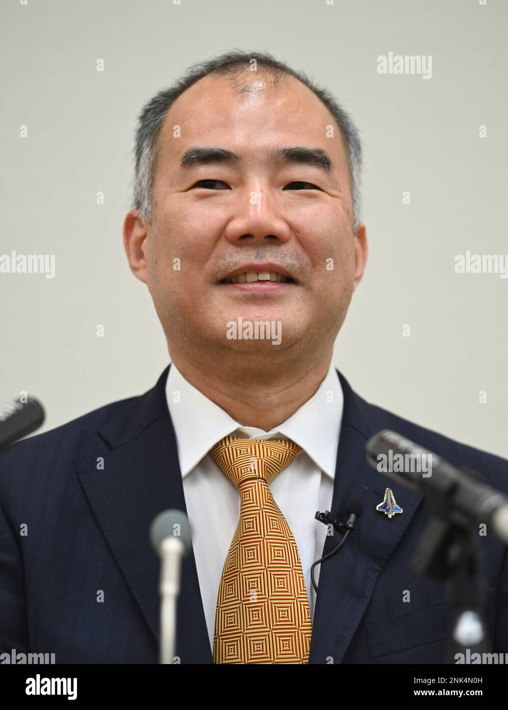 Japanese Astronaut NOGUCHI Soichi attends a press conference in Tokyo ...