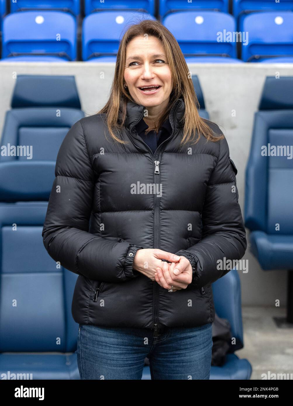 Secretary of State for Culture, Media and Sport Lucy Frazer during a ...