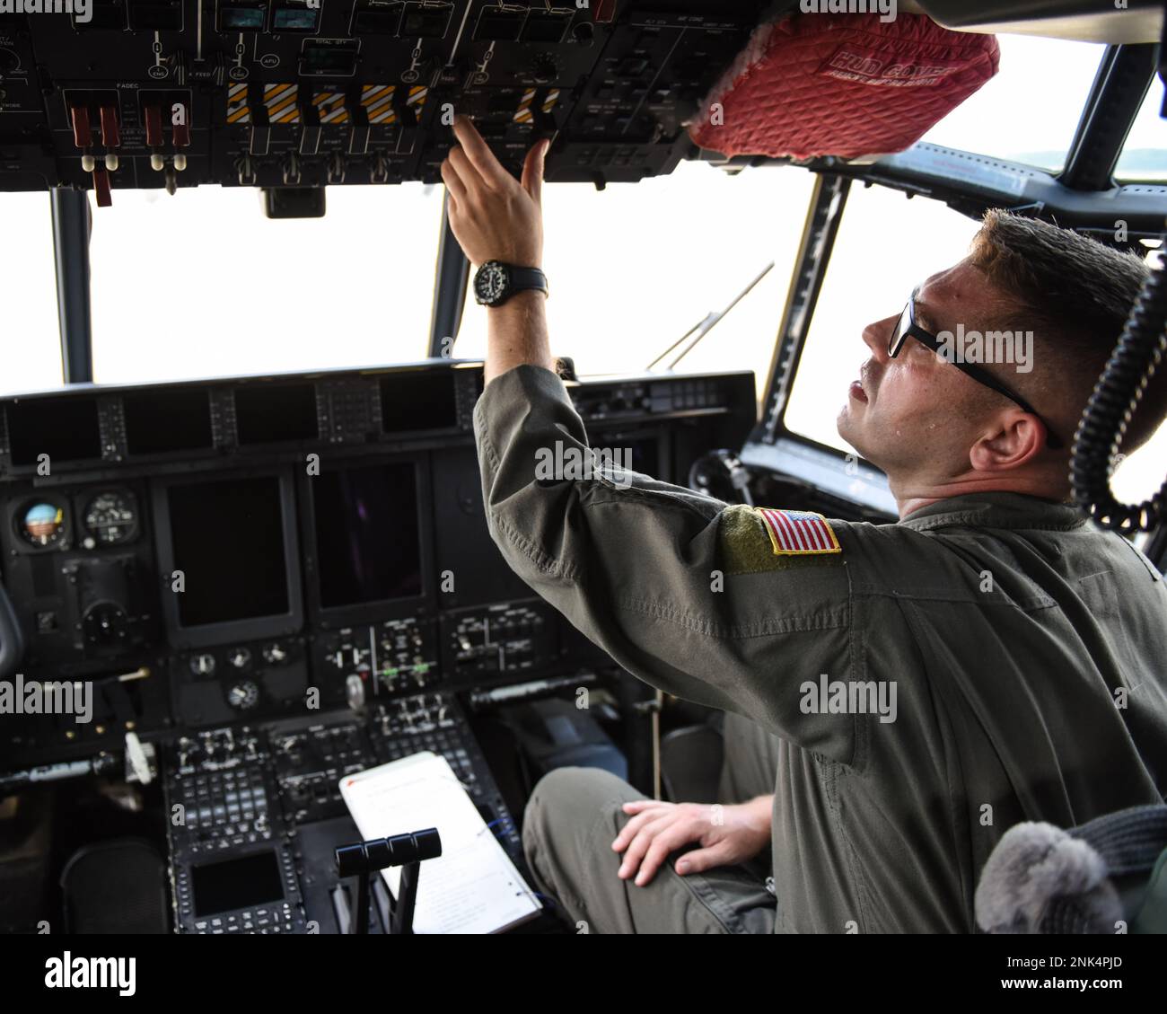 Tech. Sgt. Noah Polcar, a 154th Training Squadron loadmaster, conducts ...