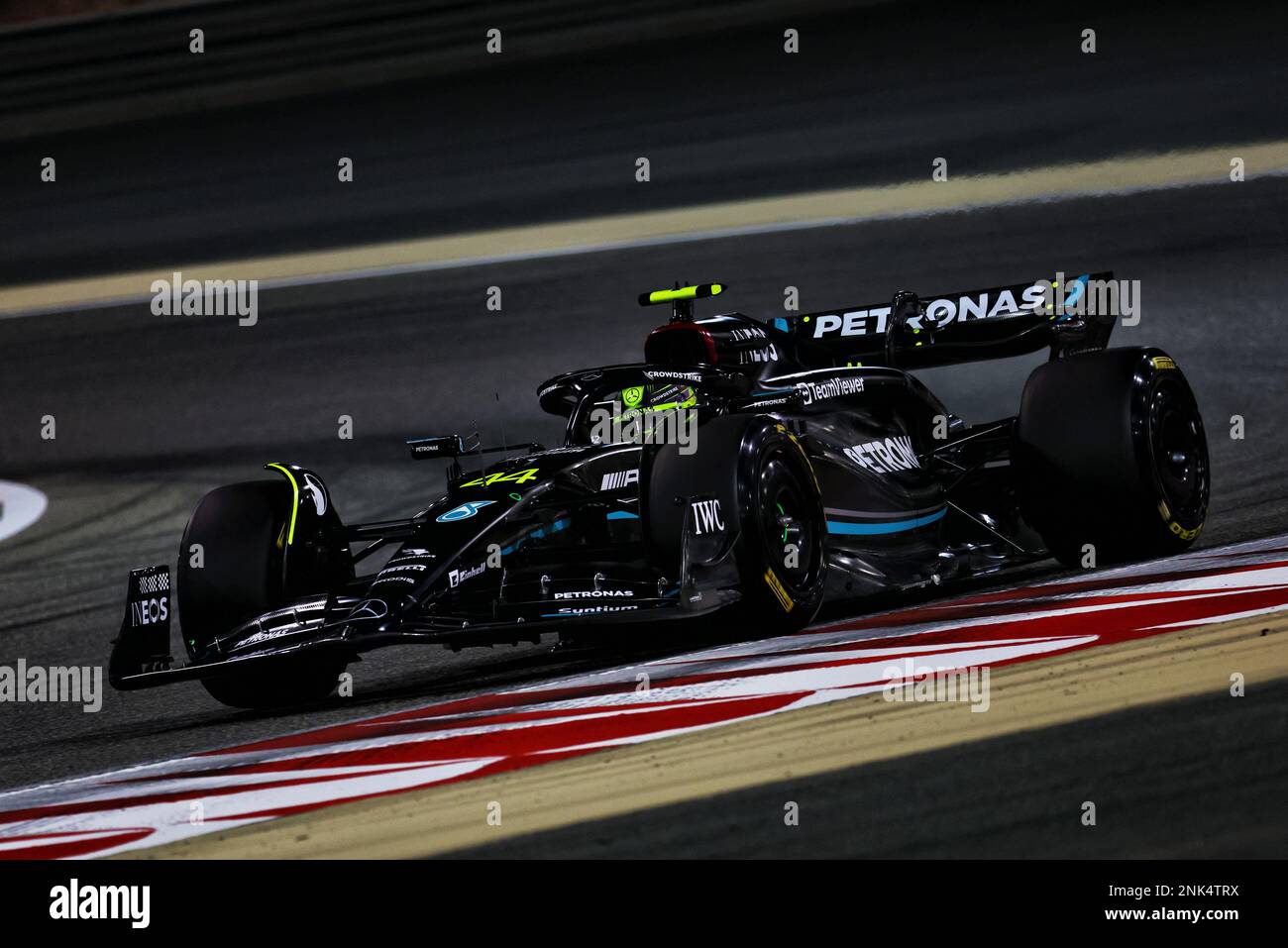 Lewis Hamilton (GBR) Mercedes AMG F1 W14. Formula One Testing, Day One ...