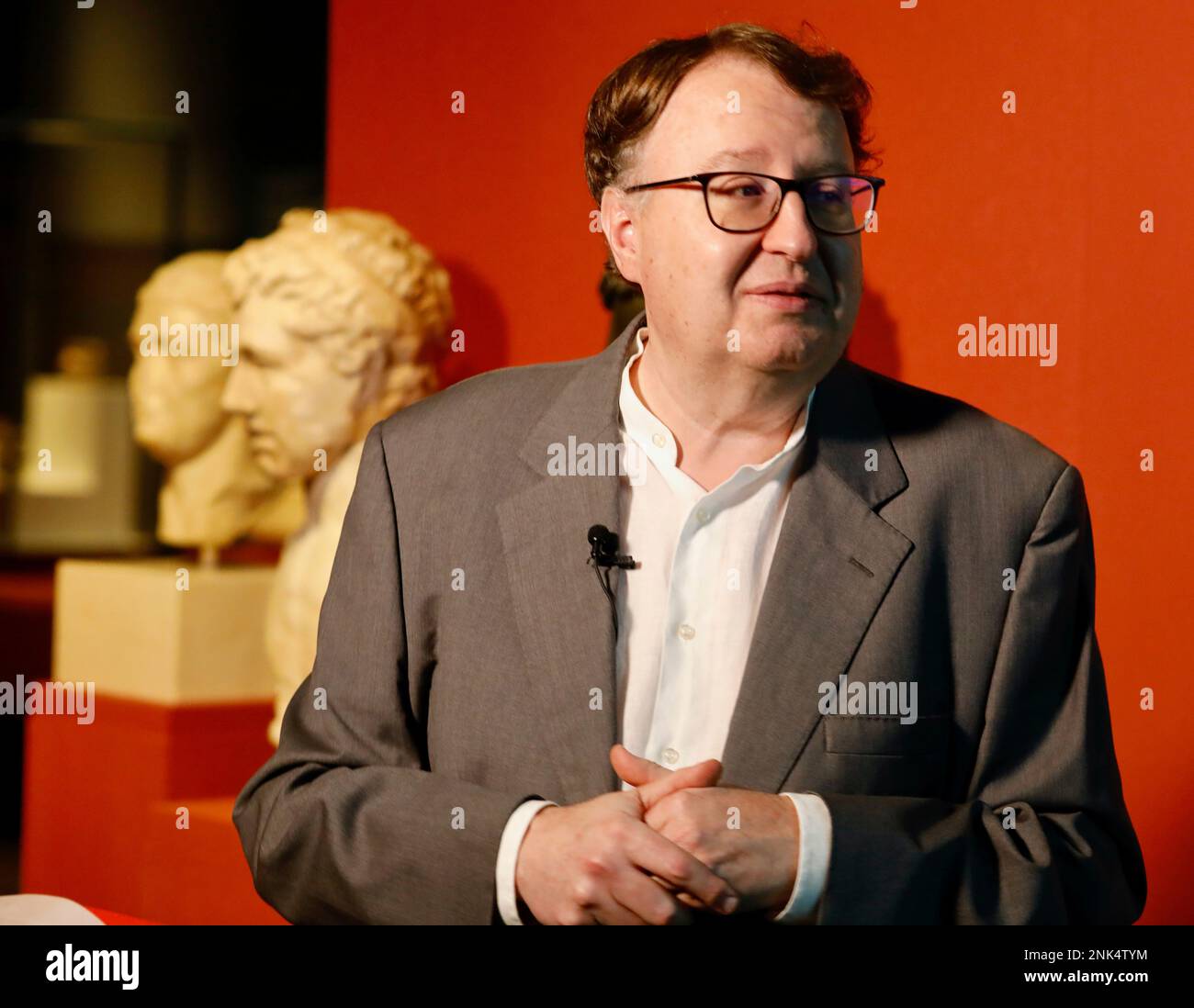 The head of the Department of Prehistory of the National Archaeological ...