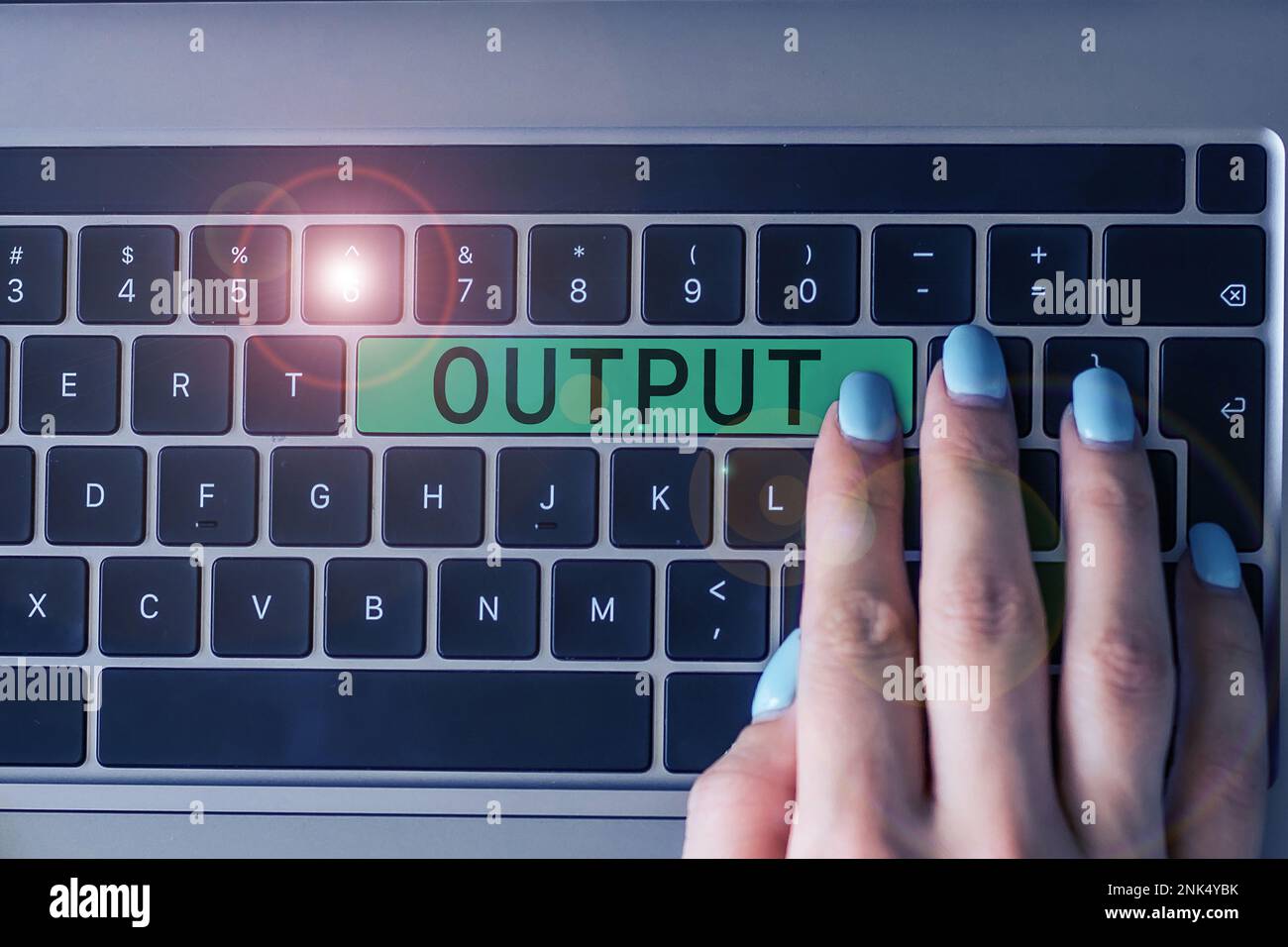 Conceptual display Output. Concept meaning the final result of ...