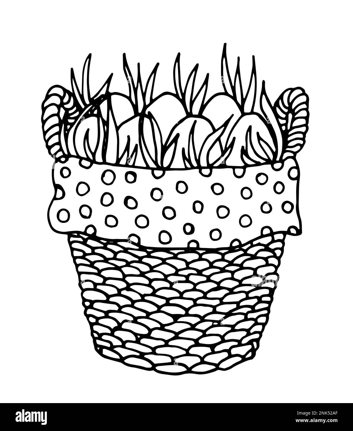 Easter pot Black and White Stock Photos & Images - Alamy