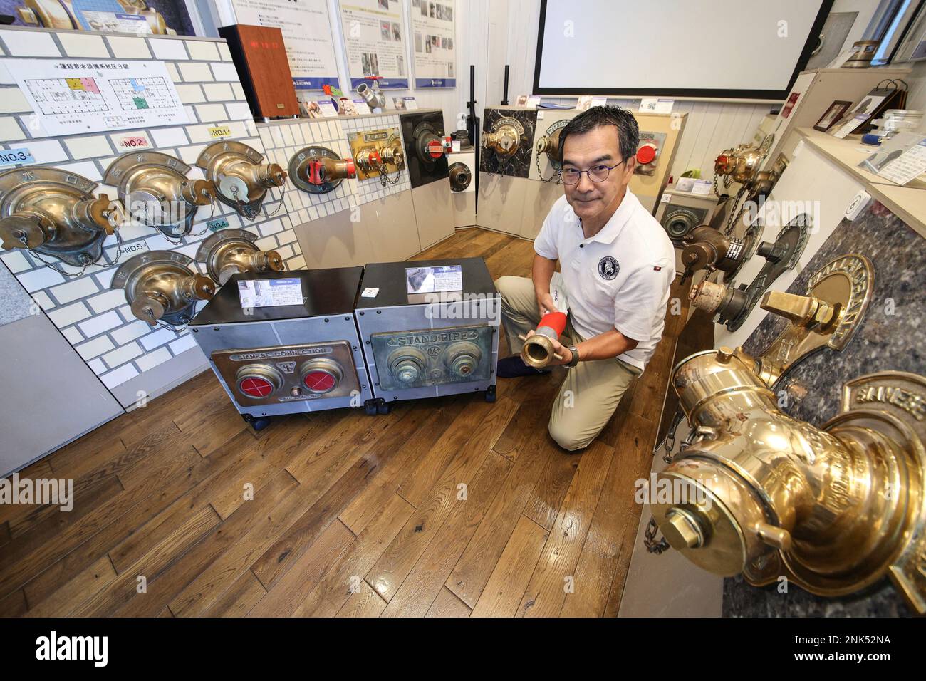 Siamese connections are displayed at Sousuiko Hakubutsukan, Siamese ...