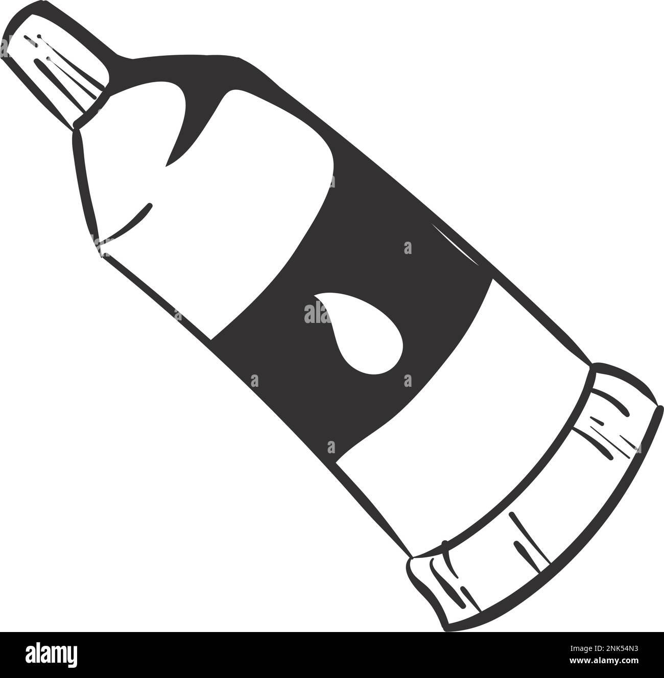 paint bottle design Stock Vector Image & Art - Alamy