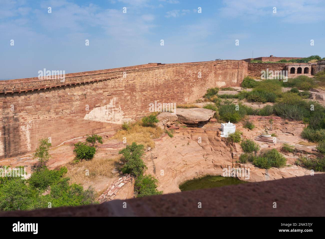 Stone made way to Chamunda Mataji temple at Mehrangarh fort,Jodhpur ...