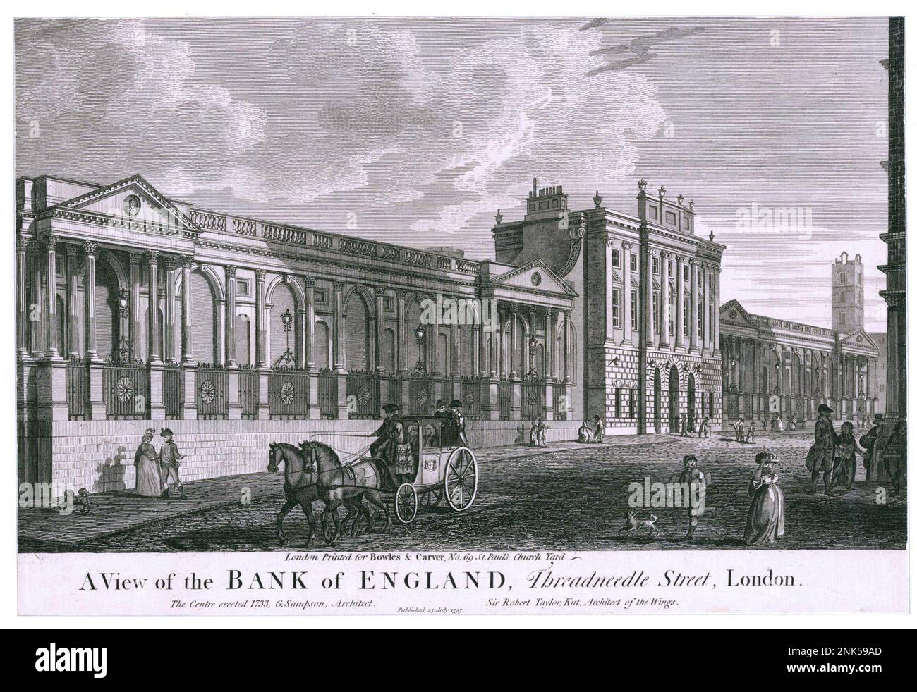 Threadneedle street london pedestrians Cut Out Stock Images & Pictures ...