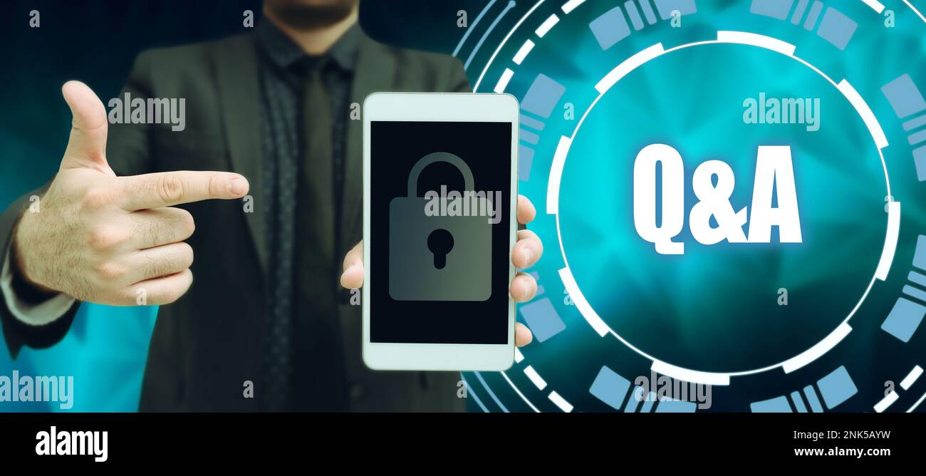 Being asked questions hi-res stock photography and images - Alamy
