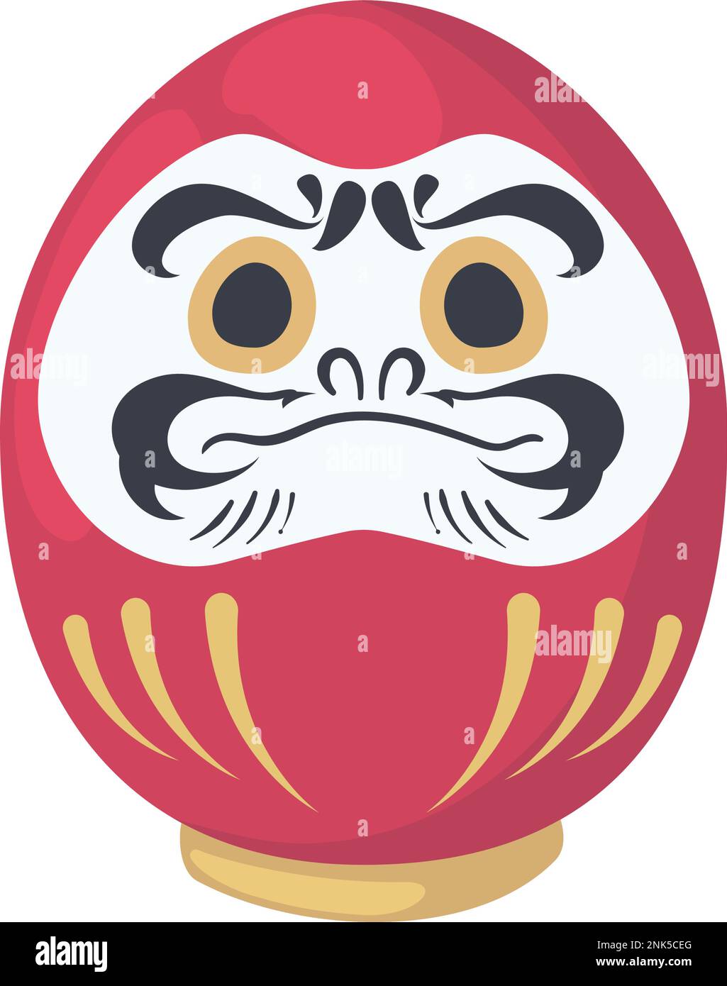 daruma doll design Stock Vector Image & Art - Alamy
