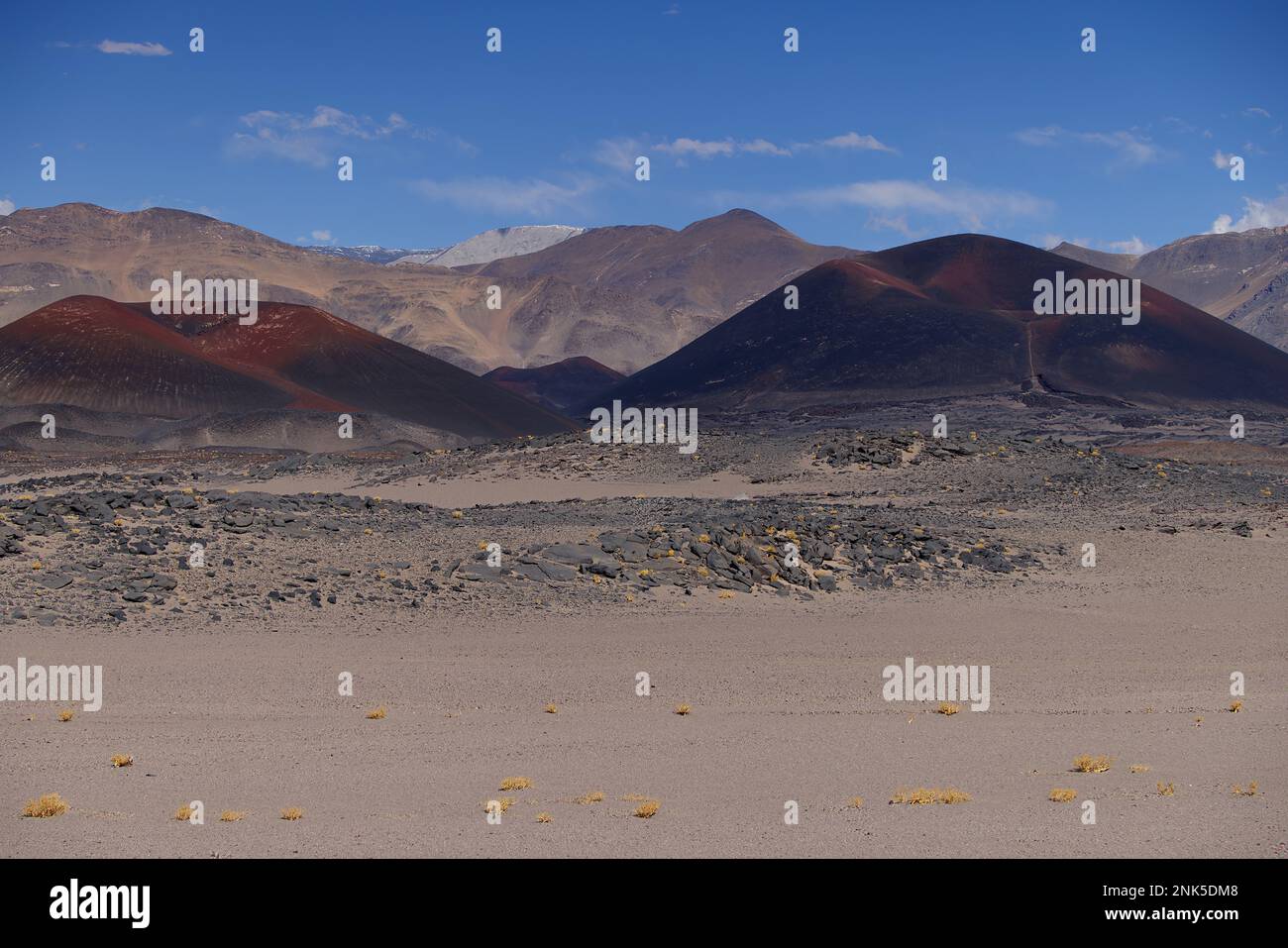 Volcanic area in the Puna Argentina Stock Photo - Alamy