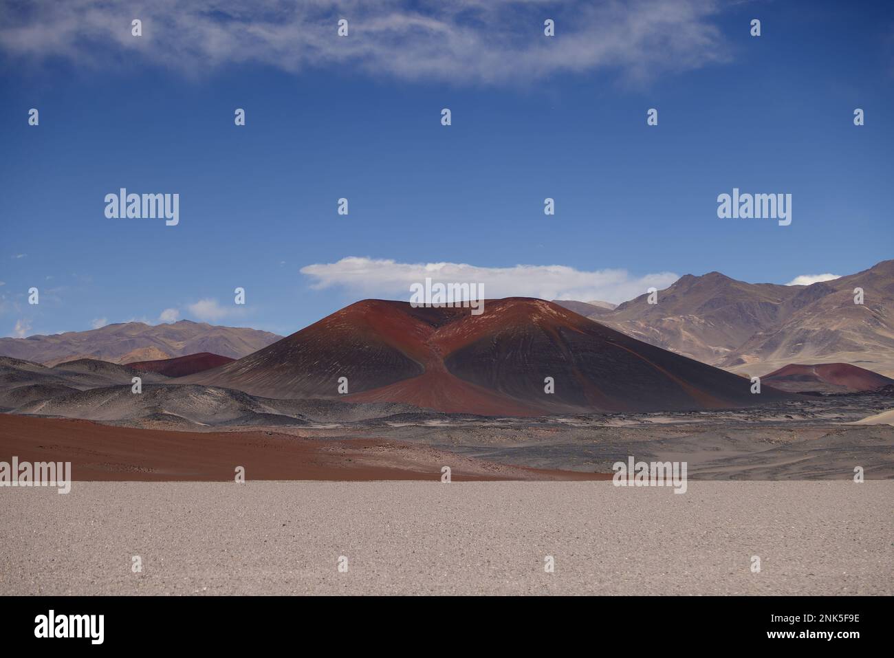 Volcanic area in the Puna Argentina Stock Photo - Alamy