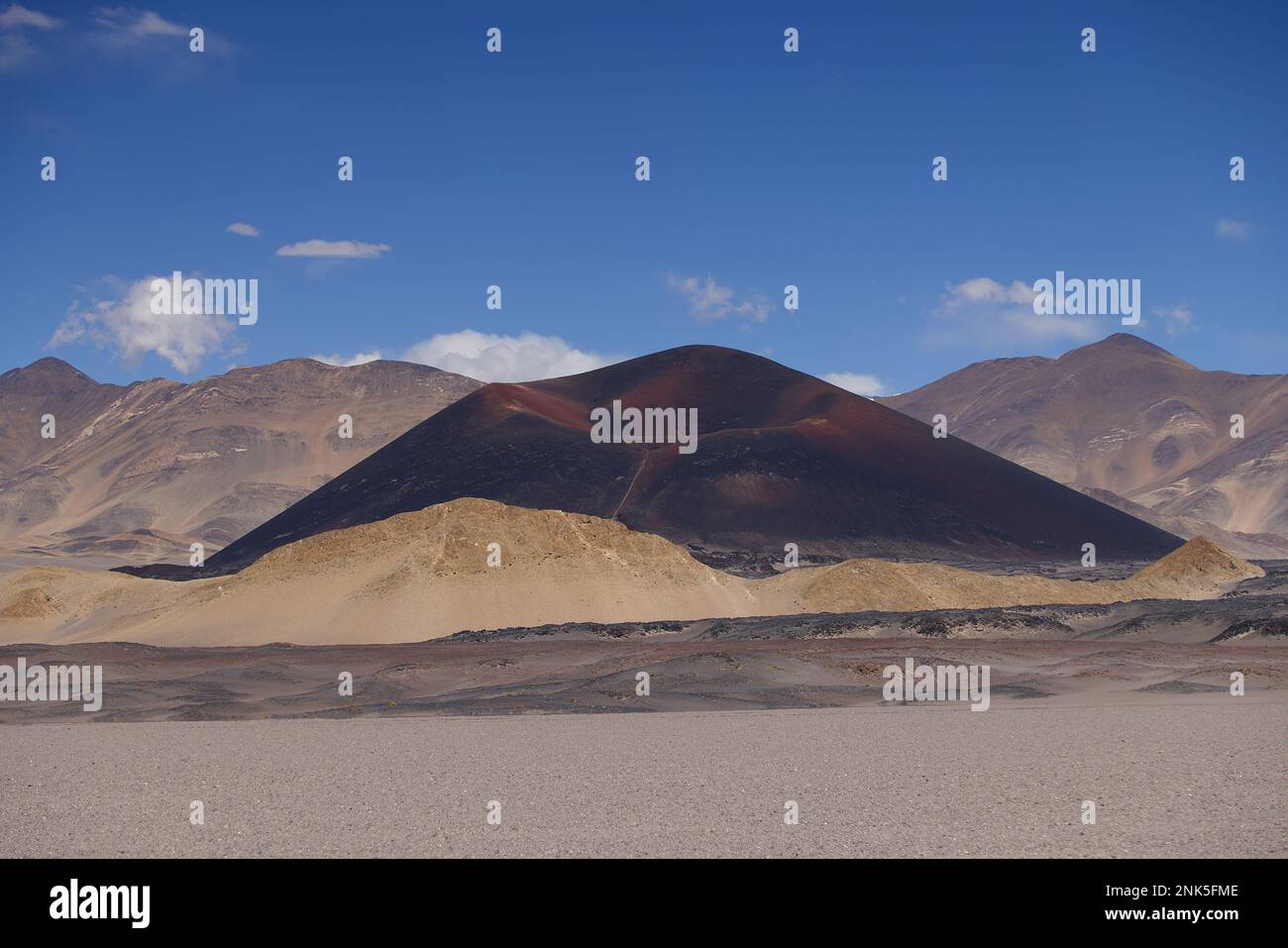 Volcanic area in the Puna Argentina Stock Photo - Alamy