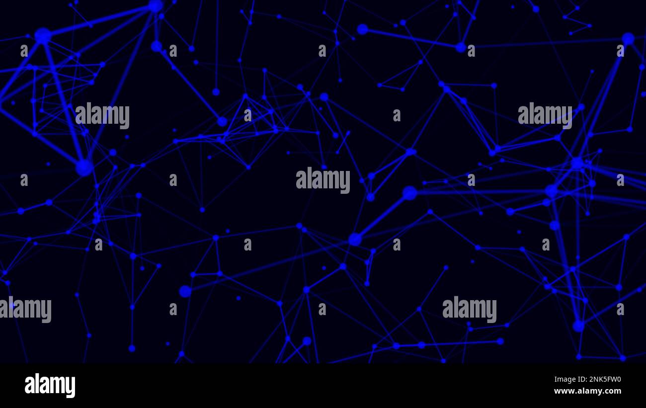 Abstract Dot And Communication Plexus Abstract Technology And Science