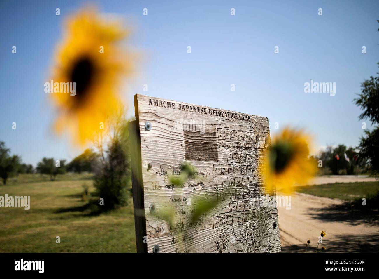 The Camp Amache site near Granada in southeast Colorado Friday, August ...