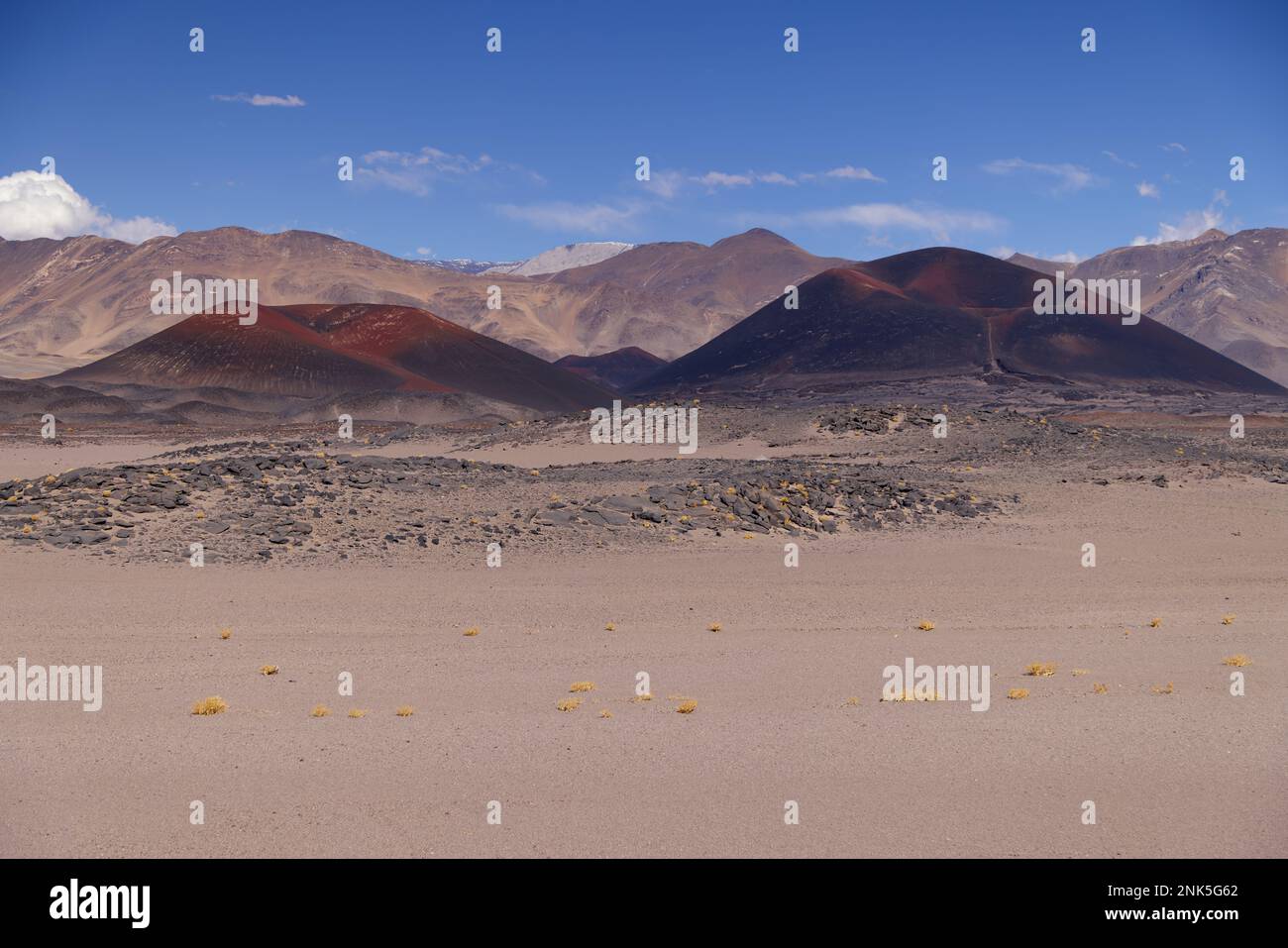 Volcanic area in the Puna Argentina Stock Photo - Alamy