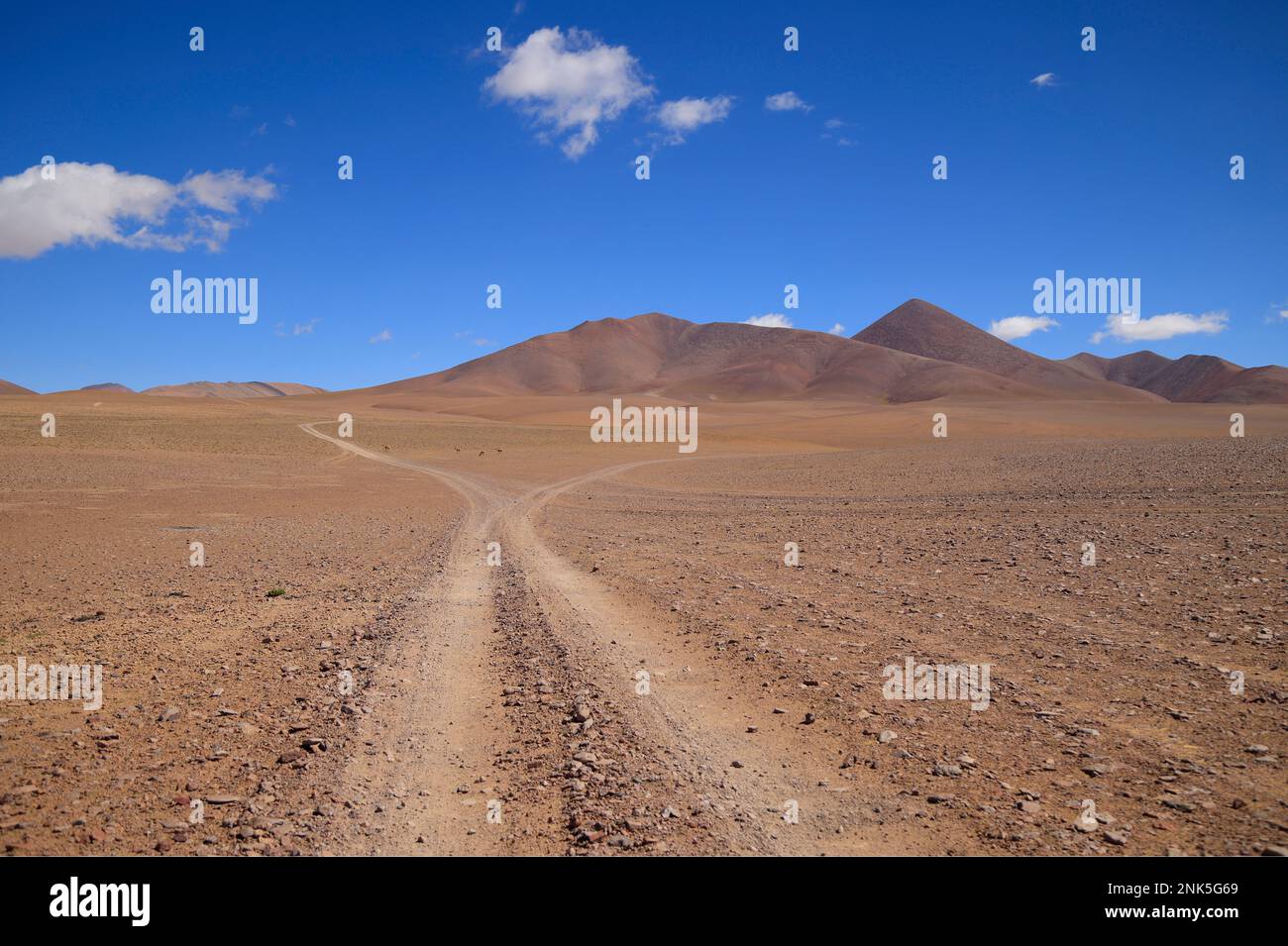 The red color of the landscapes of the Puna, Argentina Stock Photo - Alamy
