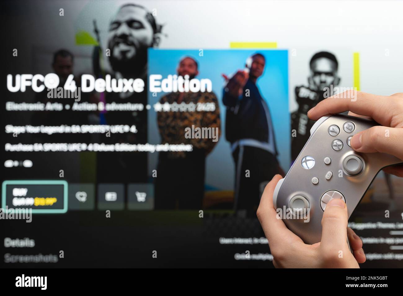 Ufc gaming hi-res stock photography and images - Alamy