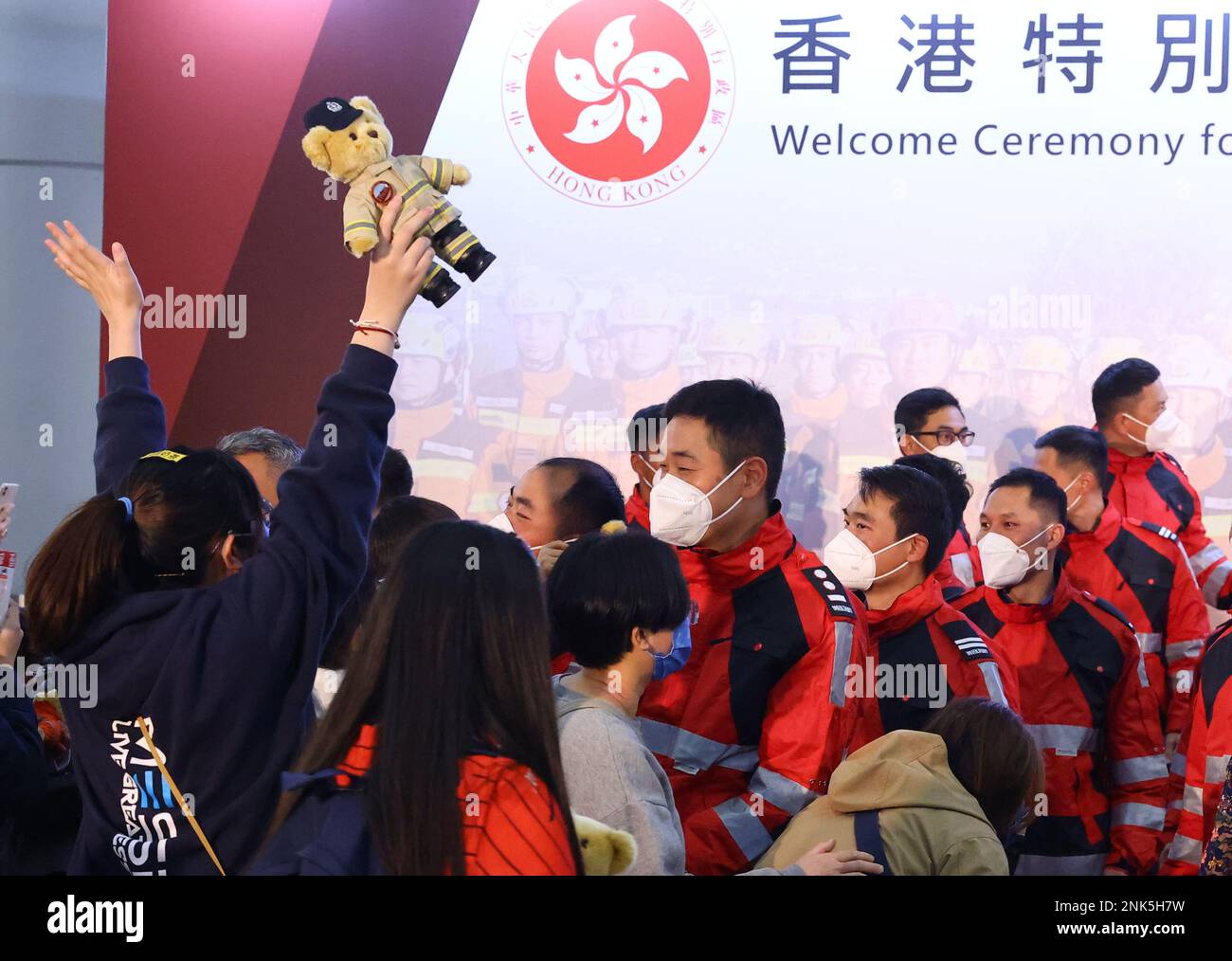 Hong Kong search and rescue team has completed its life-saving mission ...