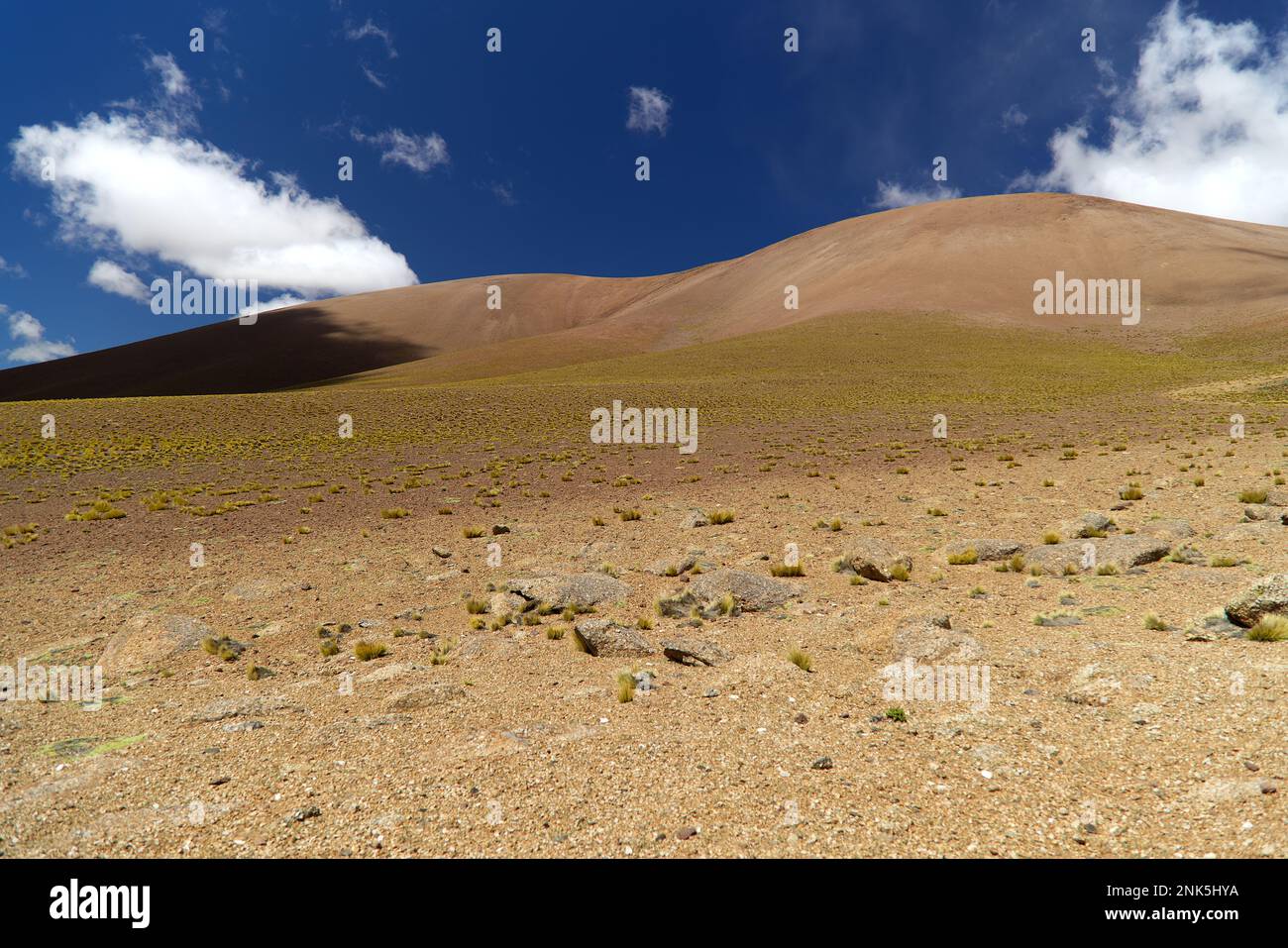 The red color of the landscapes of the Puna, Argentina Stock Photo - Alamy