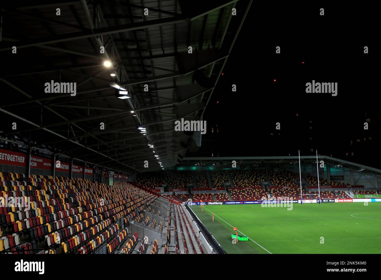 Gtech community stadium general view hi-res stock photography and ...