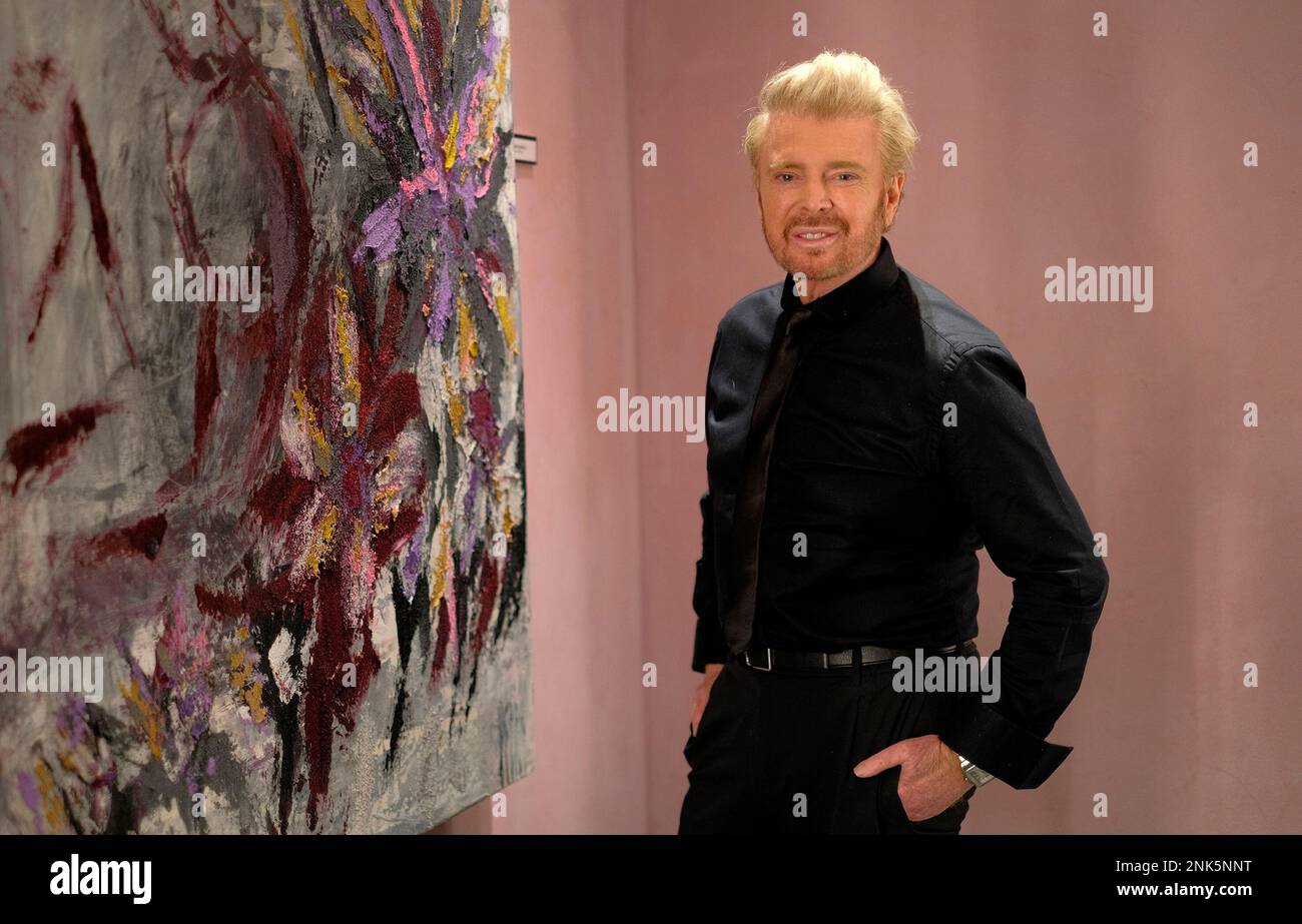 Celebrity hairstylist Kim Robinson, 8 April 2022. He was in Singapore ...