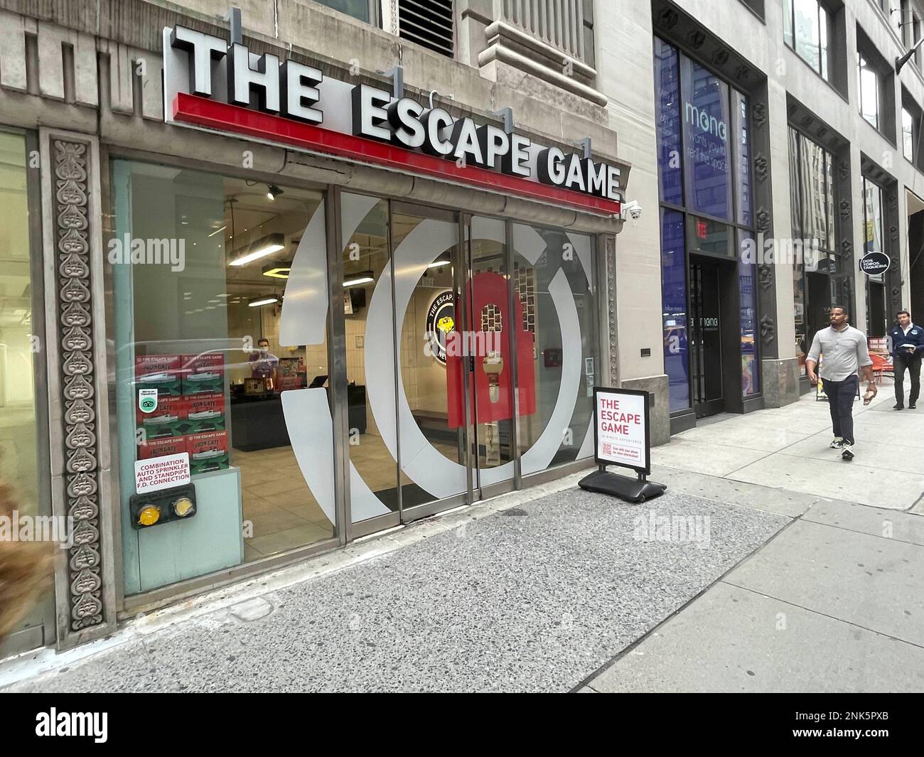 Photo by: STRF/STAR MAX/IPx 2022 5/19/22 THE ESCAPE GAME store is seen ...