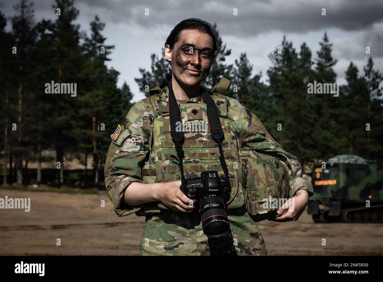 Meet U.S. Army Spc. Elizabeth Anne MacPherson, a public affairs mass ...