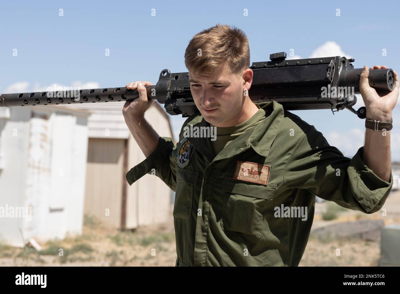 U.S. Marine Corps Cpl. Trenton Kercher, an ordnance technician with ...