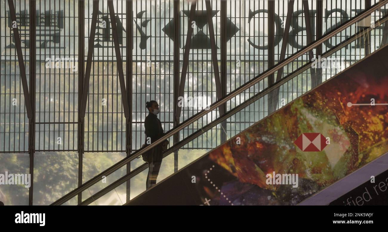 HSBC Bank Headquarters in Central, Hong Kong. 21FEB23 SCMP / Elson Li ...