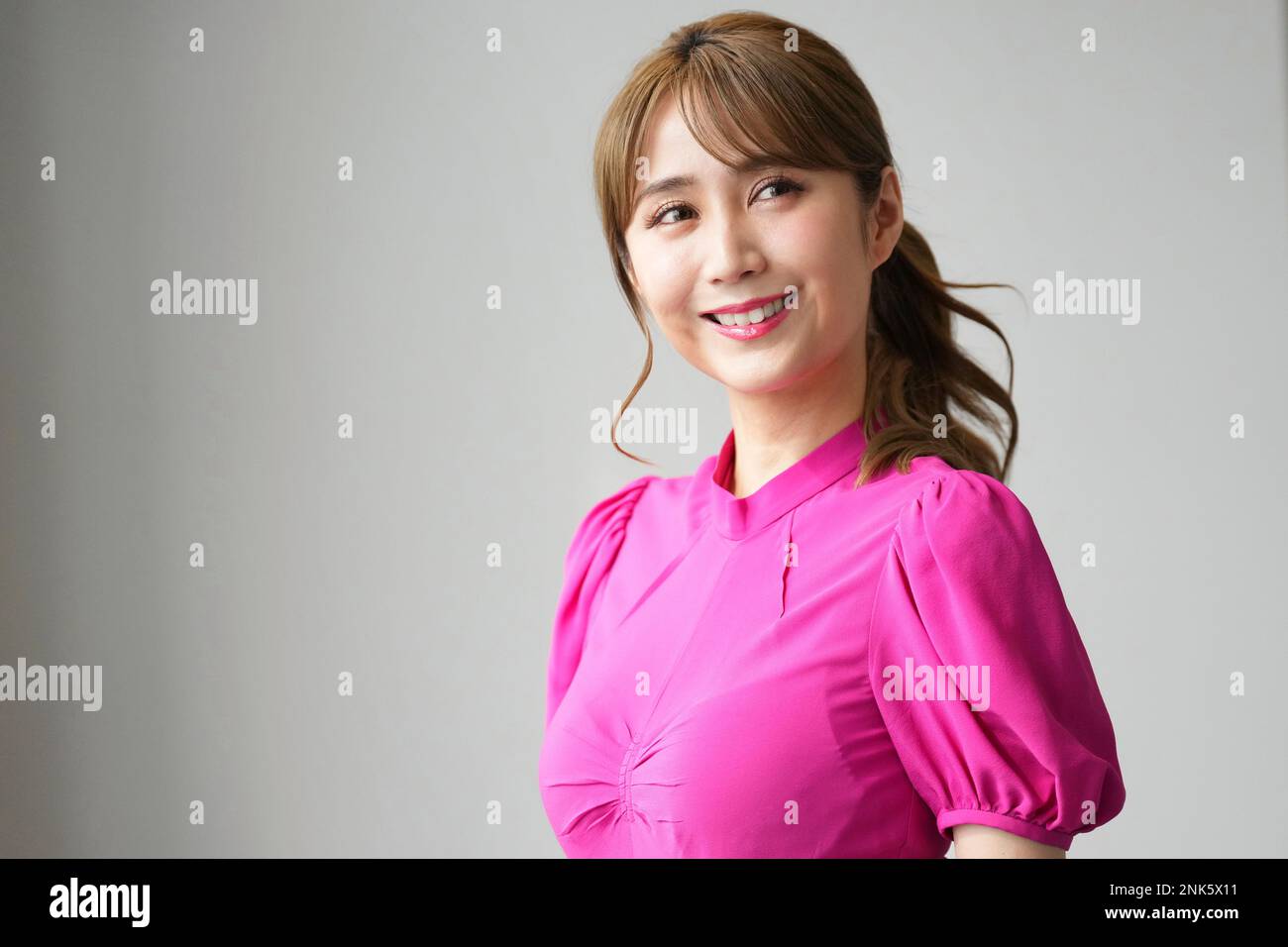 Vocalist and violinist Sarah Àlainn poses for a photograph in Shibuya ...