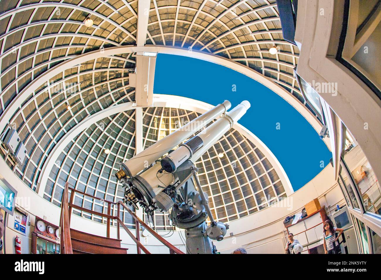 Los Angeles, USA - June 24, 2012: famous Zeiss telescope at the ...
