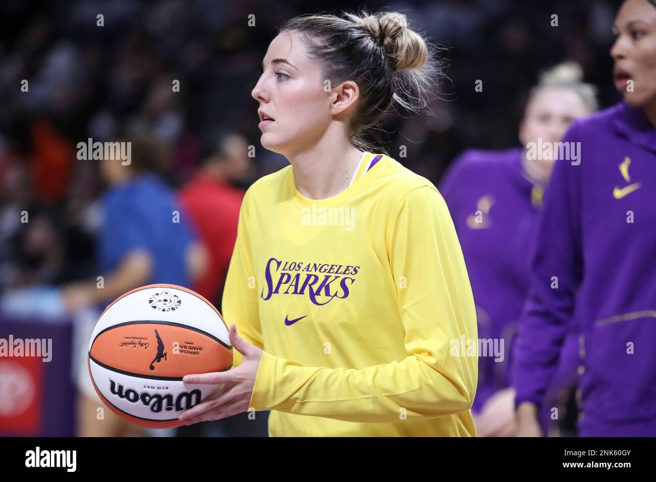 LOS ANGELES, CA - MAY 17: Los Angeles Sparks forward Katie Lou ...