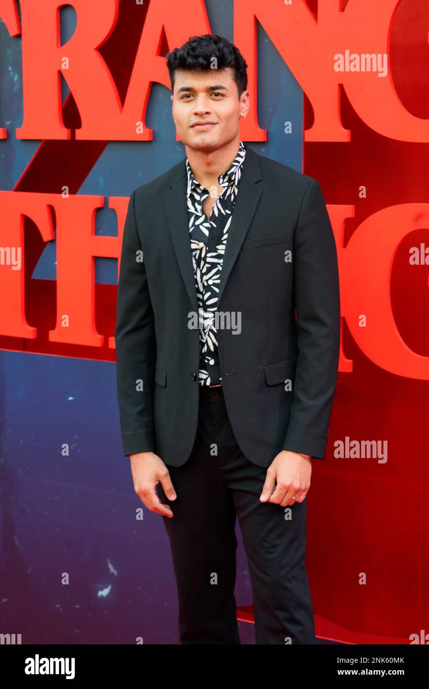 Felipe Londoño during the premiere of the new season of the series ...