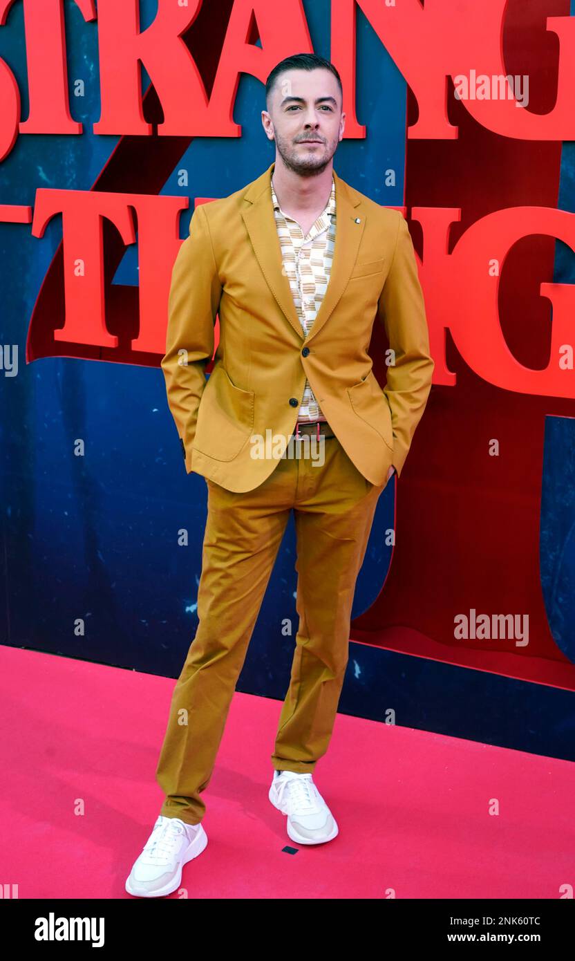 Victor Palmero during the premiere of the new season of the series ...