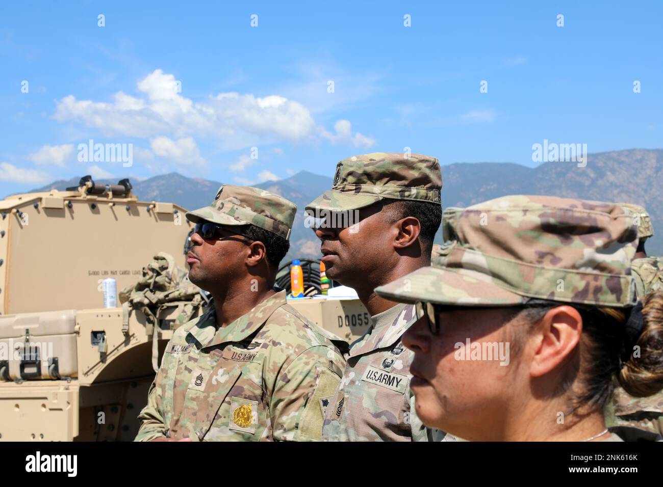 NORAD and USNORTHCOM J6 Senior Enlisted Leader, SGM Linwood Barrett ...