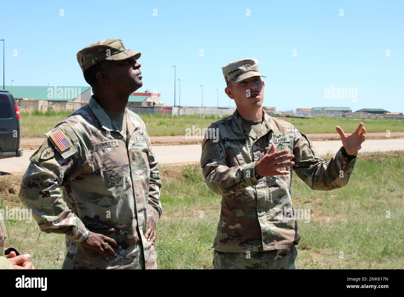 NORAD and USNORTHCOM J6 Senior Enlisted Leader, SGM Linwood Barrett ...