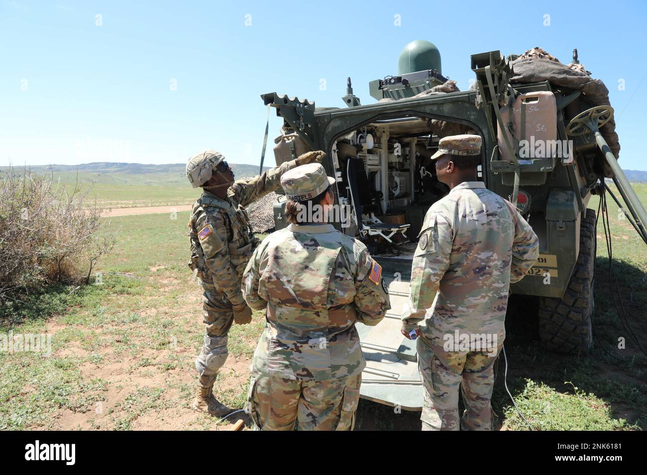 NORAD and USNORTHCOM J6 Senior Enlisted Leader, SGM Linwood Barrett ...