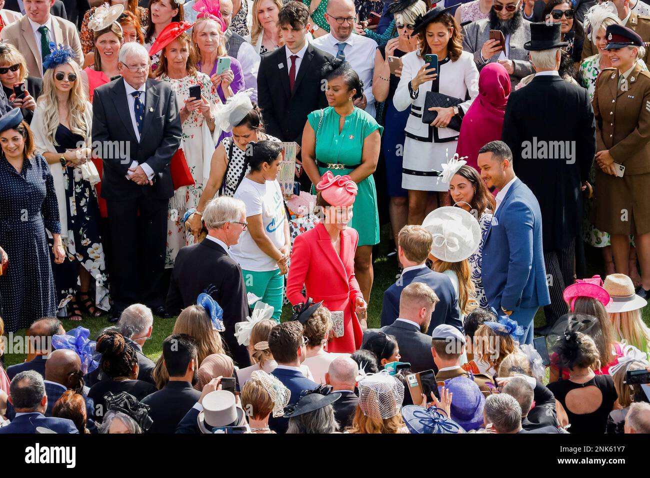Britain's Kate, Duchess of Cambridge attends a Royal Garden Party at ...