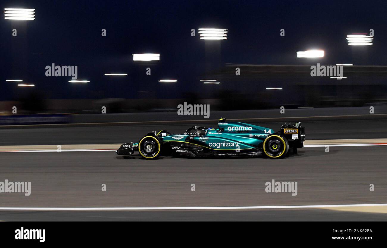 Bahrain 2023 fernando alonso hi-res stock photography and images - Alamy