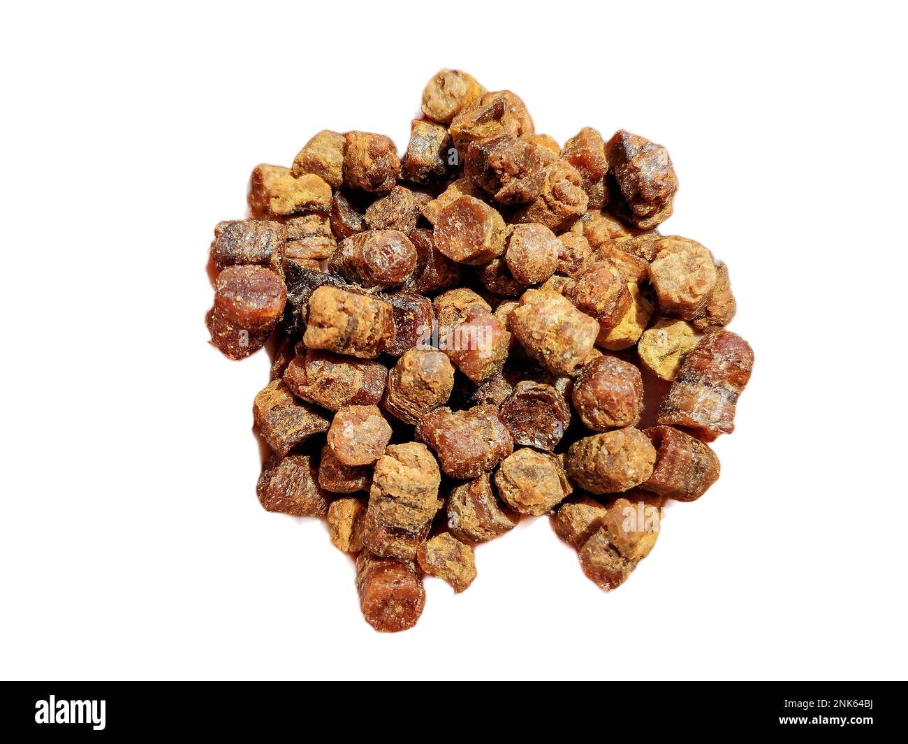 bee bread - pastura - isolated on white background Stock Photo - Alamy