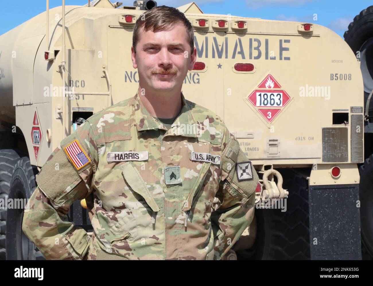 Army Sgt. William ‘Cecil’ Harris, a fuel Supply specialist with ...