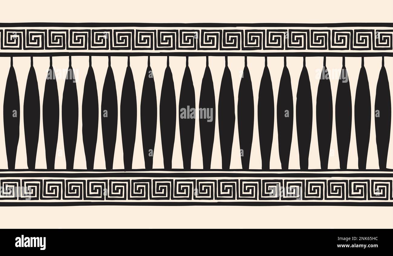 Greek ornament icon vector Stock Vector Images - Alamy