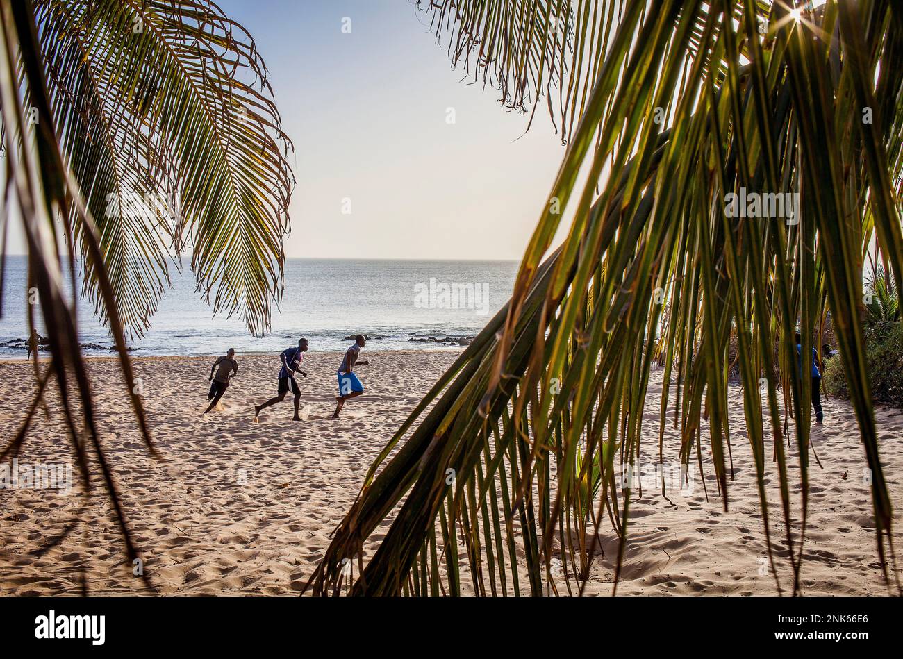 Corniche Ouest (West), beach life, Dakar, Senegal Stock Photo - Alamy